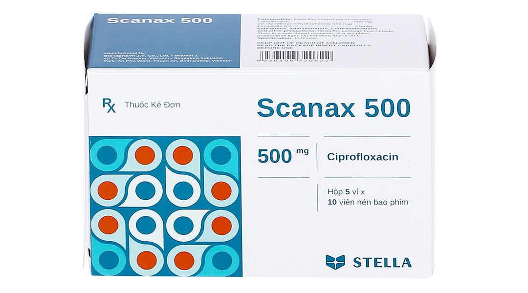 Thuốc kháng sinh Scanax 500mg hộp 50 viên-Nhà thuốc An Khang