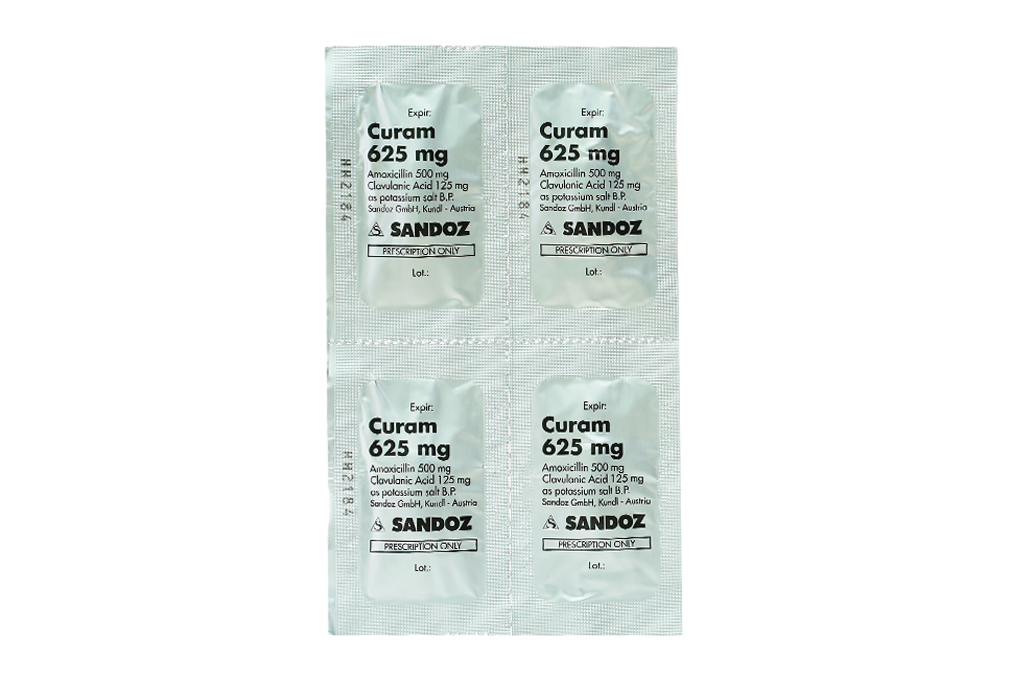 Curam 625mg trị nhiễm khuẩn (5 vỉ x 4 viên) - 08/2024 | nhathuocankhang.com