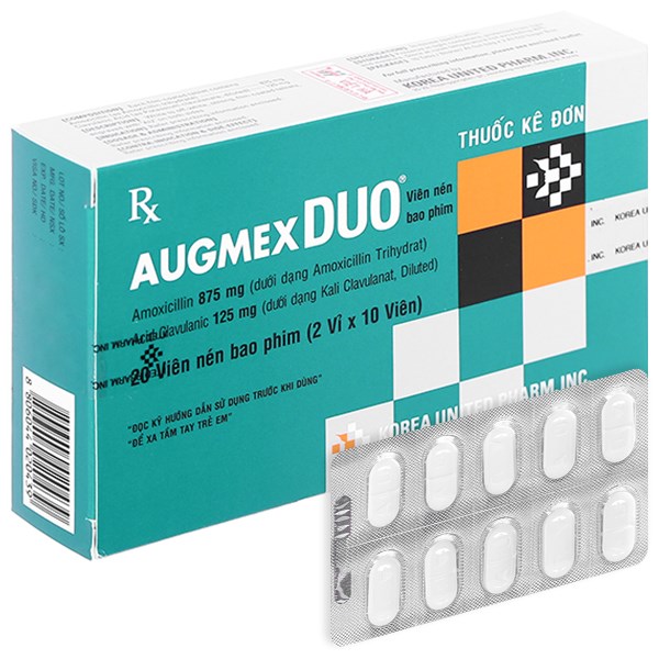 Augmentin 1g trị nhiễm khuẩn (2 vỉ x 7 viên) 03/2023 - Nhathuocankhang.com