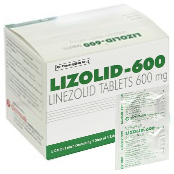 Lizolid-600 Tablets trị nhiễm khuẩn (1 vỉ x 4 viên) - 07/2024 ...