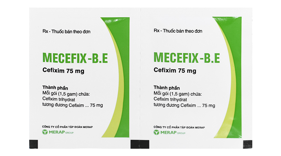 Thuốc Mecefix-B.E 1.5g hộp 20 gói-Nhà thuốc An Khang