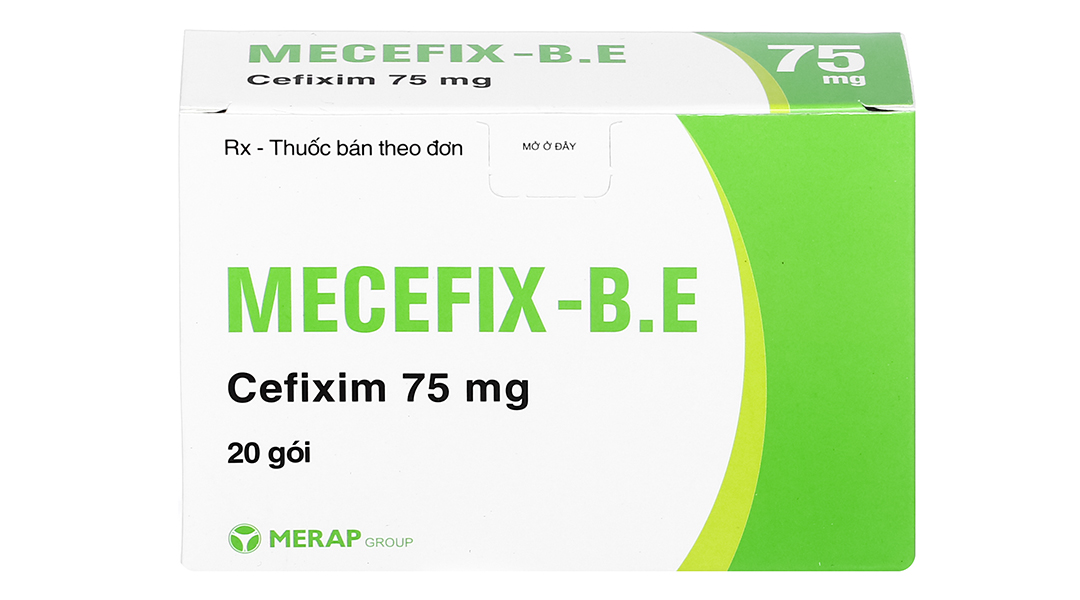 Thuốc Mecefix-B.E 1.5g hộp 20 gói-Nhà thuốc An Khang
