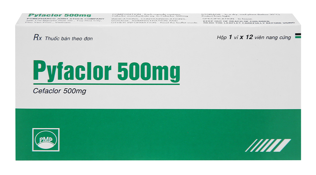 Thuốc Pyfaclor 500mg hộp 12 viên-Nhà thuốc An Khang