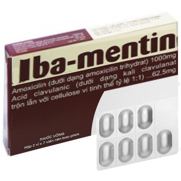 Thuốc Augmentin 1g hộp 14 viên-Nhà thuốc An Khang