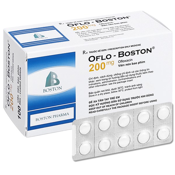 Ofloxacin Imexpharm 200mg trị nhiễm khuẩn (2 vỉ x 10 viên) - 09/2024 ...