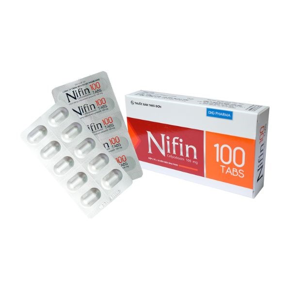 Nifin 100mg trị nhiễm khuẩn (2 vỉ x 10 viên) - 02/2025 ...