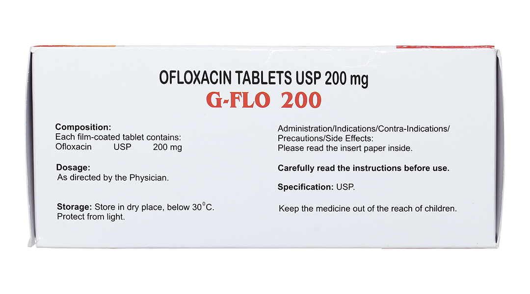 Thuốc trị nhiễm khuẩn G-Flo 200mg hộp 100 viên-Nhà thuốc An Khang