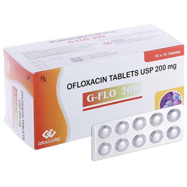 G-Flo 200 trị bệnh do nhiễm khuẩn (10 vỉ x 10 viên) - 08/2024 ...