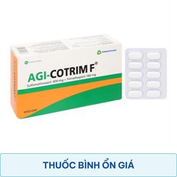 Cotrimstada 400mg/80mg trị nhiễm khuẩn (10 vỉ x 10 viên) - 08/2025 ...