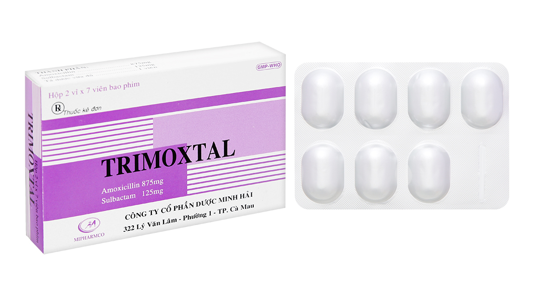 Trimoxtal trị các trường hợp nhiễm trùng (2 vỉ x 7 viên) - 07/2024 ...