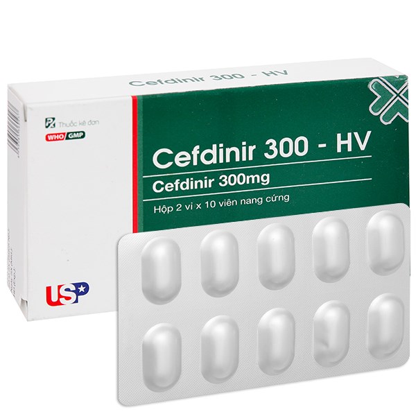Cefantif 300 Cap trị nhiễm khuẩn từ nhẹ đến vừa (1 vỉ x 10 viên) - 08/ ...