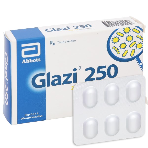 Glocip 500 trị nhiễm khuẩn (3 vỉ x 10 viên) - 09/2024 | nhathuocankhang.com