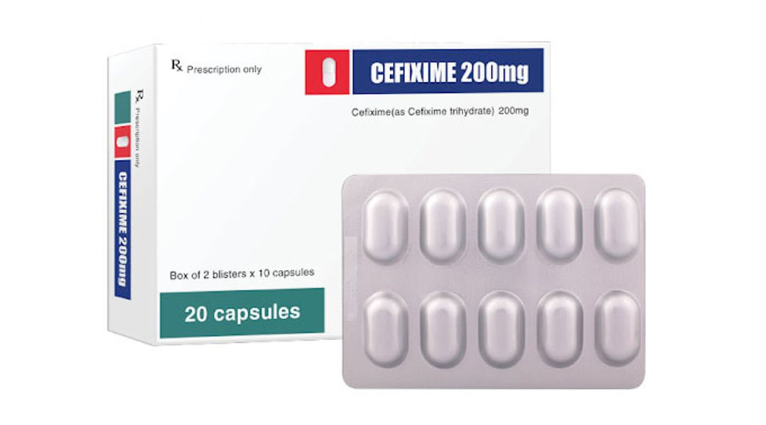 Cefixime 200 TV. Pharm trị nhiễm khuẩn (2 vỉ x 10 viên) - 08/2024 ...