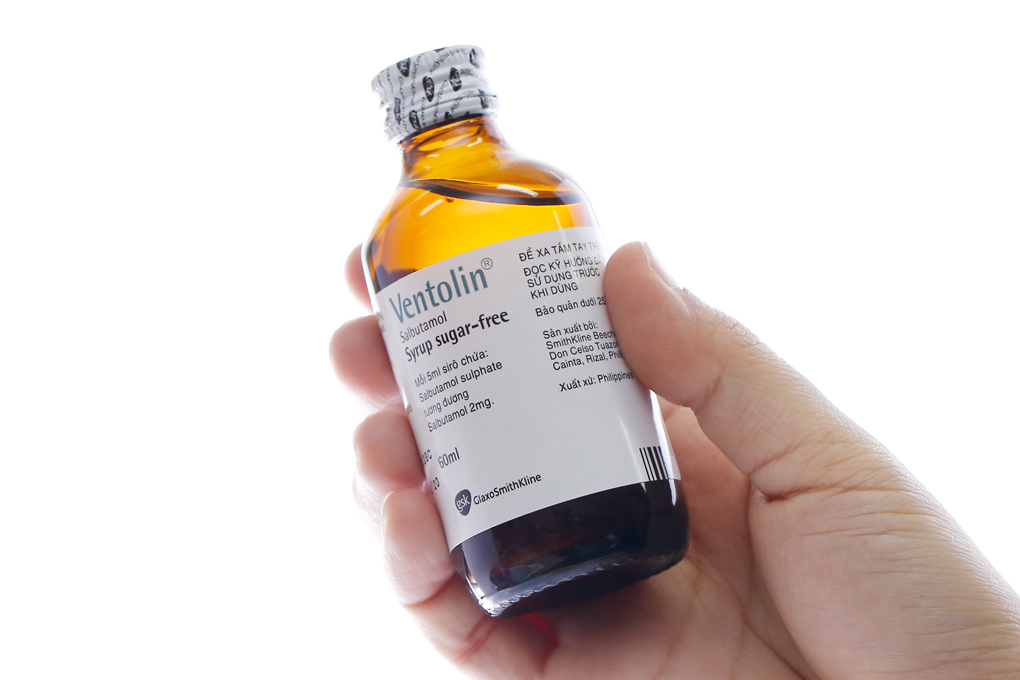 Siro Ventolin 2mg/5ml trị hen suyễn chai 60ml - 08/2024 ...