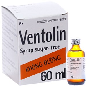 Siro Ventolin 2mg/5ml trị hen suyễn chai 60ml - 01/2025 ...
