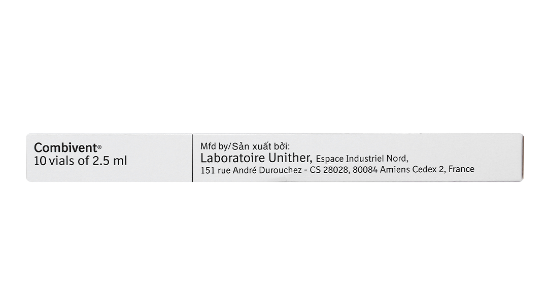 Dung dịch khí dung Combivent hộp 10 ống 2.5ml-Nhà thuốc An Khang