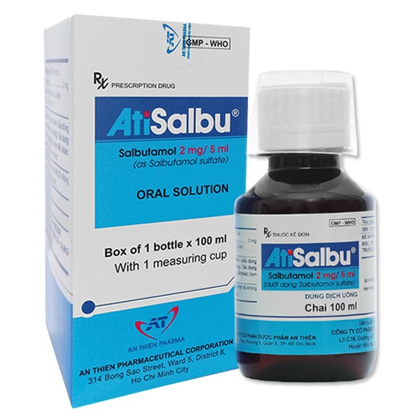 Dung dịch uống Sallet 2mg/5ml trị hen suyễn, viêm phế quản (10 ống x ...