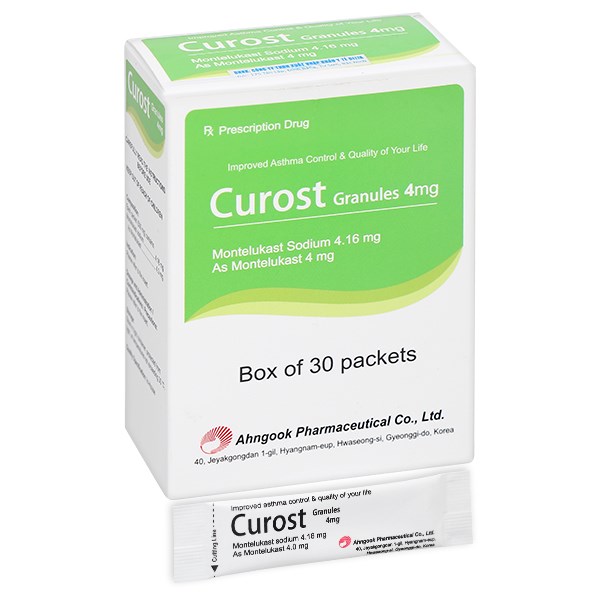 Thuốc Singulair 4mg trị hen phế quản mạn tính hộp 28 gói - 11/2024 ...