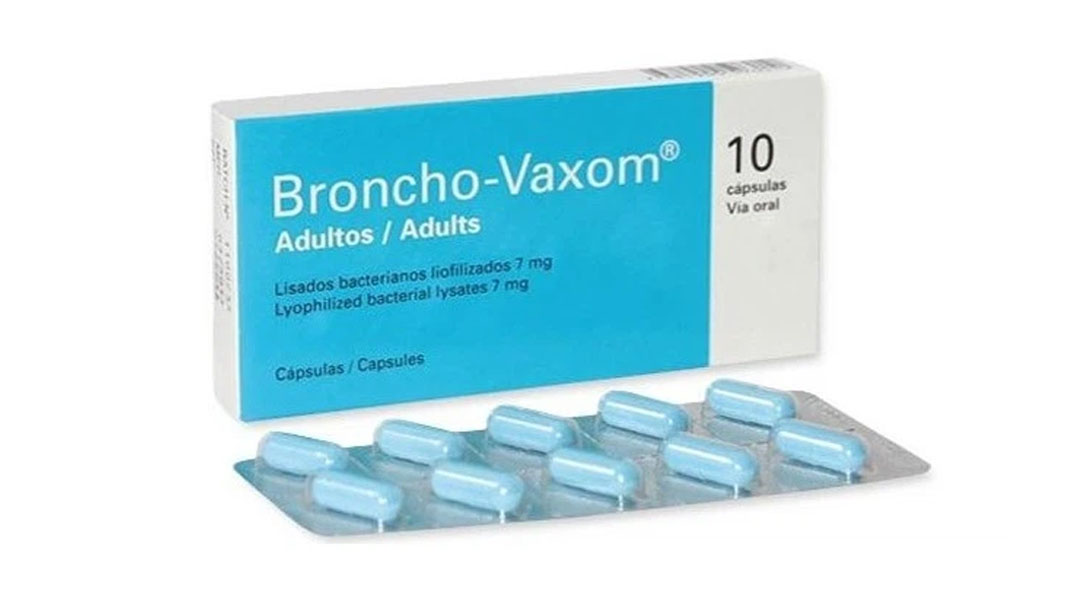 Broncho-Vaxom Adults 7mg trị nhiễm khuẩn hô hấp, tăng miễn dịch (1 vỉ x ...