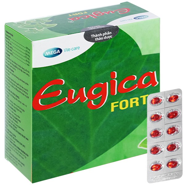 Eugica xanh trị ho đờm, sát khuẩn hô hấp 100 viên-Nhà thuốc An Khang