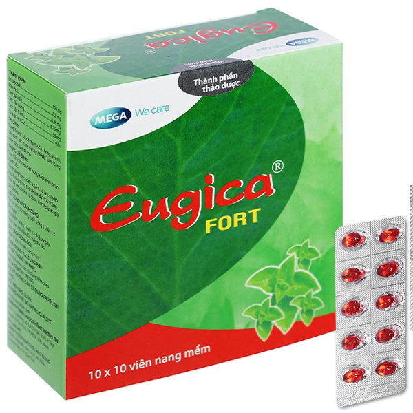Eugica trị ho, đau họng