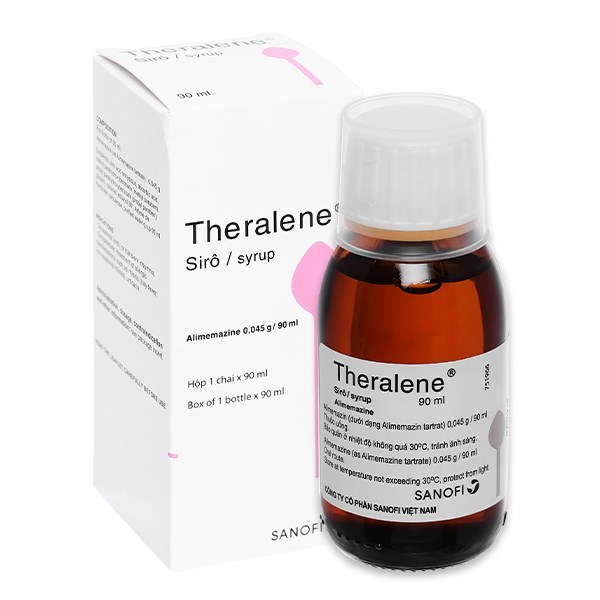 Thuốc Theralene trị chứng mất ngủ và dị ứng chai 90ml - 02/2025 ...