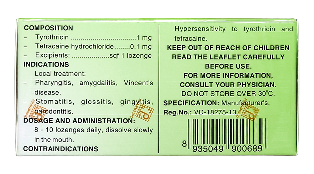 Tyrotab hộp 80 viên Có Tốt Không? Giá Bao Nhiêu?