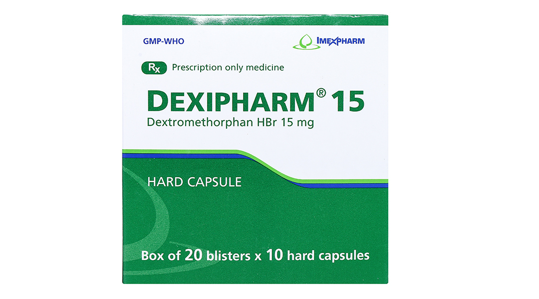 Dexipharm 15 trị ho khan, ho do kích ứng (20 vỉ x 10 viên) - 08/2024 ...