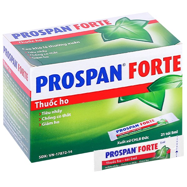 Siro ho Prospan Forte chai 100ml-Nhà thuốc An Khang