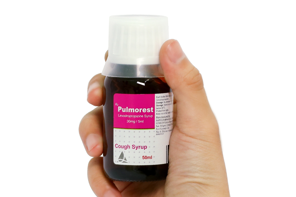Siro Pulmorest 30mg/5ml trị ho khan, ho do kích ứng chai 50ml - 08/2024 ...
