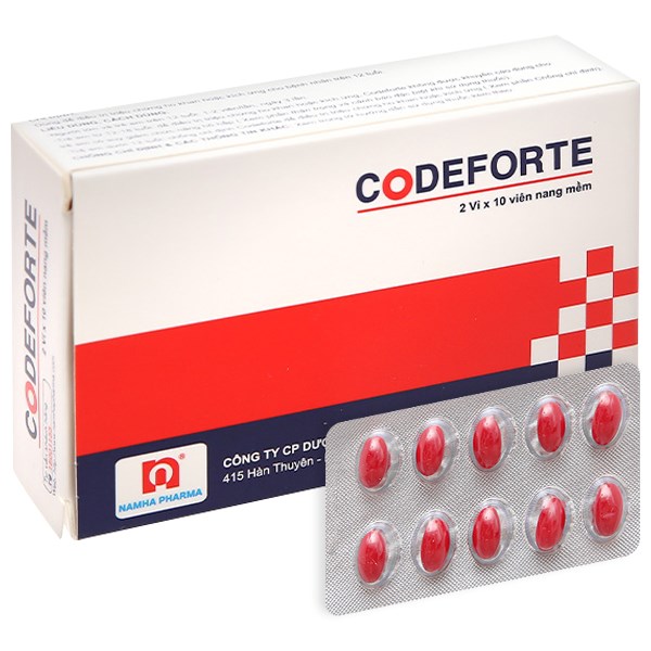 Codeforte trị ho khan, ho do kích ứng (2 vỉ x 10 viên) - 09/2024 ...