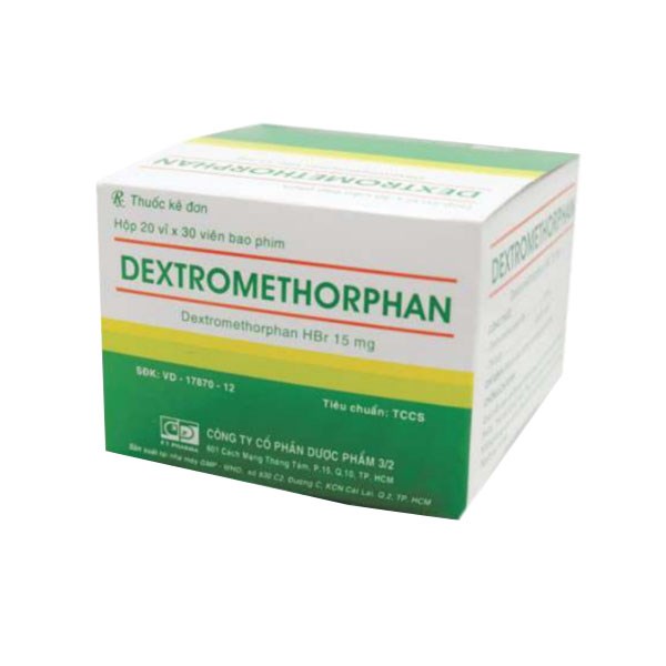 Thông tin Dextromethorphan | Nhà thuốc An Khang