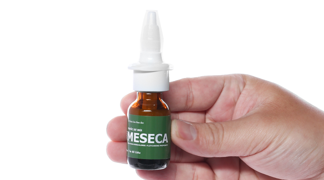 Thuốc xịt mũi Meseca Fort giảm các triệu chứng viêm mũi dị ứng lọ 60 ...