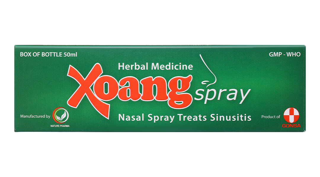 Thuốc xịt mũi Xoangspray trị viêm xoang, viêm mũi dị ứng chai 50ml - 08 ...