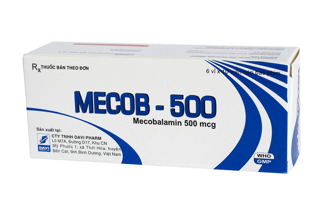 Mecob - 500 trị bệnh lý thần kinh ngoại biên (6 vỉ x 10 viên) - 08/2024 ...