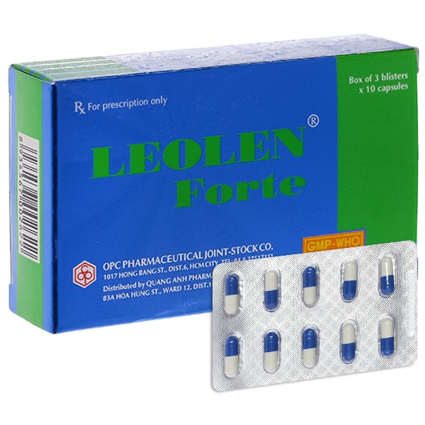 Thuốc Leolen Forte trị đau dây thần kinh (3 vỉ x 10 viên) - 12/2024 ...
