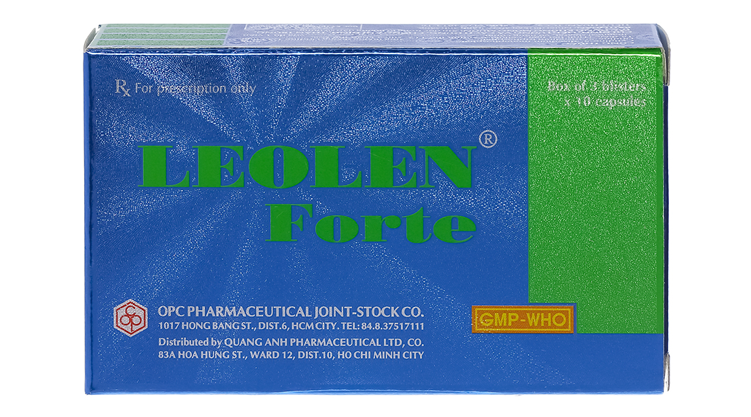 Thuốc Leolen Forte hộp 30 viên-Nhà thuốc An Khang