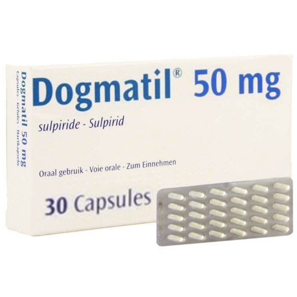 Dogmatil 50mg trị rối loạn hành vi, rối loạn lo âu (2 vỉ x 15 viên ...