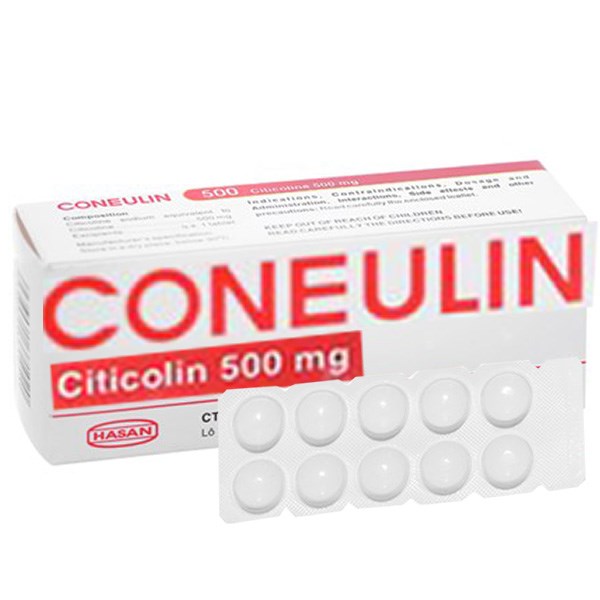 Coneulin 500 trị rối loạn thần kinh, tâm thần (3 vỉ x 10 viên) - 10/ ...