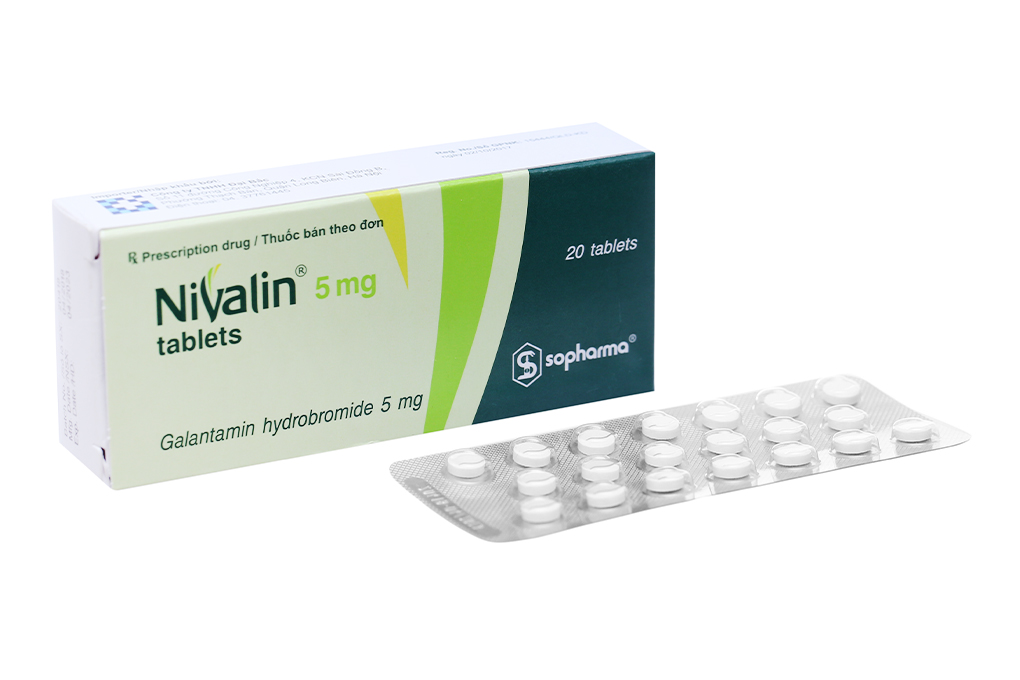Nivalin Tablets 5mg trị sa sút trí tuệ (1 vỉ x 20 viên) - 08/2024 ...