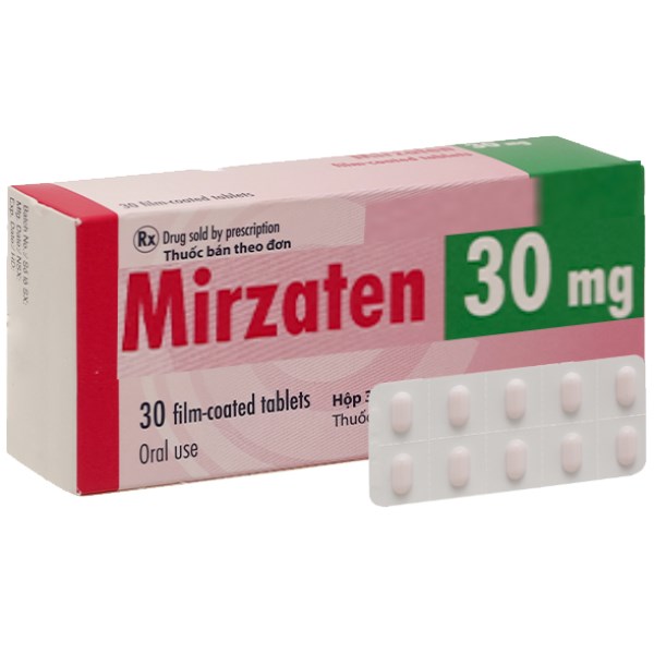 Remeron 30mg trị trầm cảm
