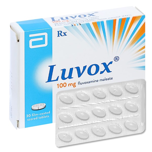 Luvox 100mg trị trầm cảm, rối loạn xung lực cưỡng bức ám ảnh (2 vỉ x 15 ...
