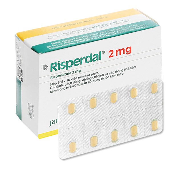 Risperdal 1mg trị tâm thần phân liệt (6 vỉ x 10 viên) - 09/2024 ...