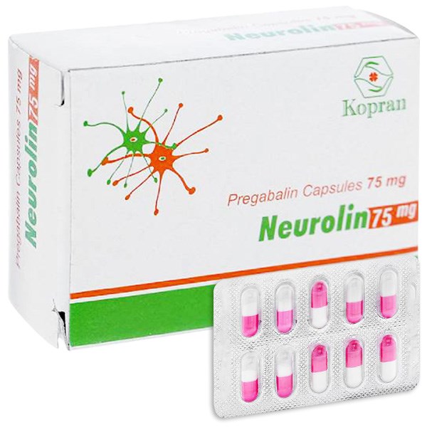 Neurolin 75mg trị động kinh, đau dây thần kinh (3 vỉ x 10 viên) - 11/ ...