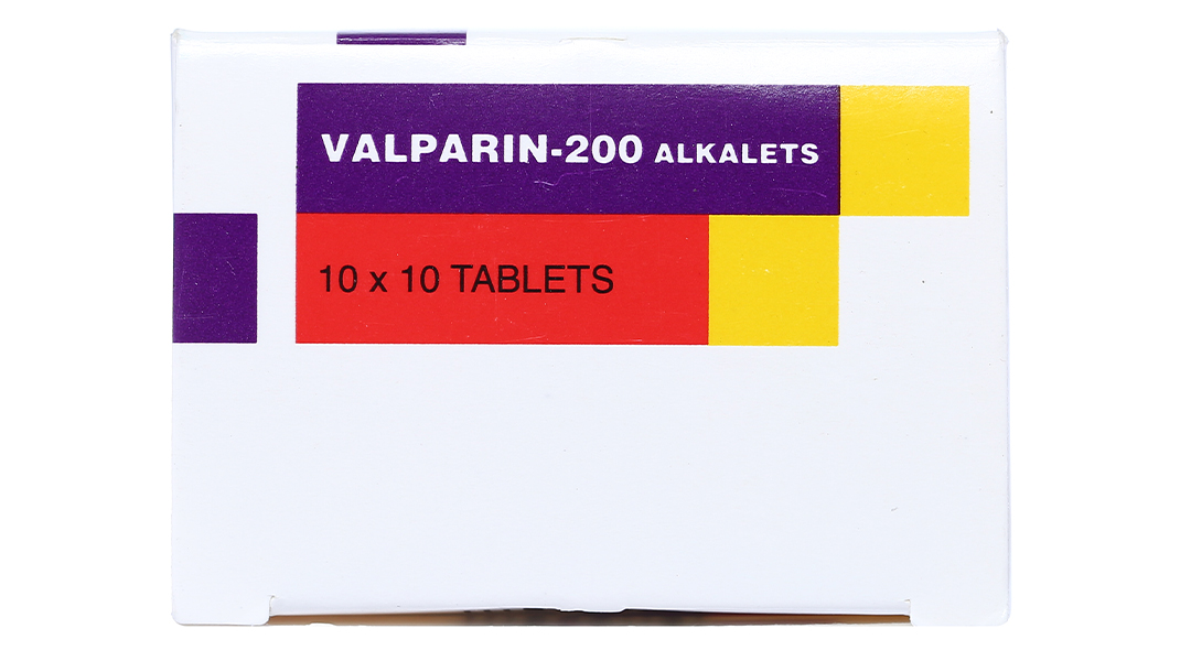 Valparin-200 Alkalets trị động kinh (10 vỉ x 10 viên) - 08/2024 ...