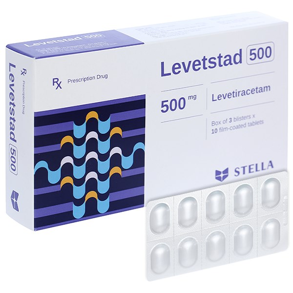Leracet 500mg trị động kinh (6 vỉ x 10 viên) - 08/2024 ...
