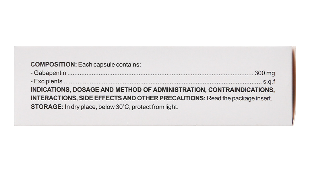 Gaberon 300mg hỗ trợ trị động kinh cục bộ (5 vỉ x 10 viên) - 08/2024 ...