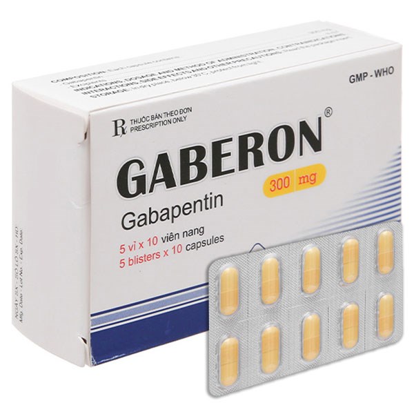 Gaberon 300mg hỗ trợ trị động kinh cục bộ (5 vỉ x 10 viên) - 10/2024 ...