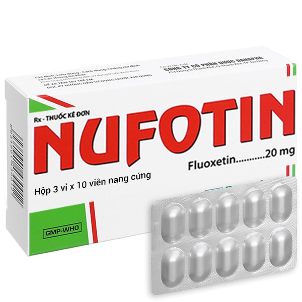 Flutonin 20 trị trầm cảm, rối loạn lưỡng cực