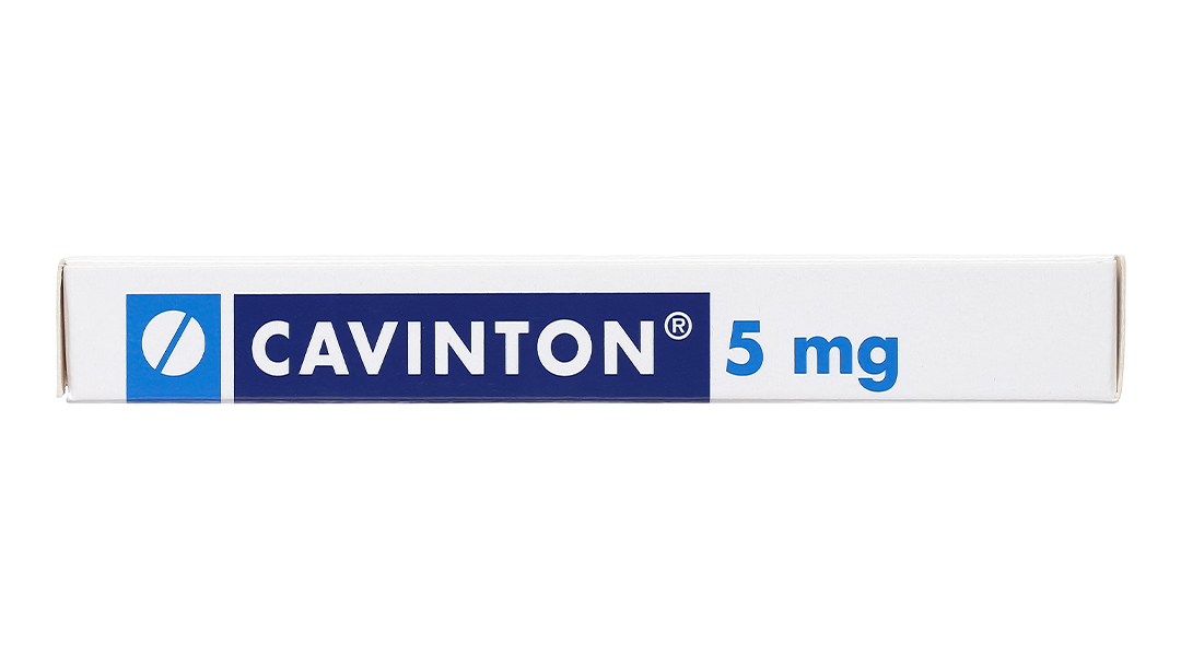 Cavinton 5mg giúp giảm các triệu chứng tâm thần (2 vỉ x 25 viên) - 08/ ...